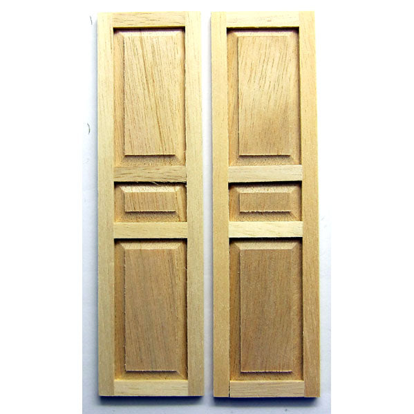 Shutter 3 Panel, HW5022 – The Miniature House